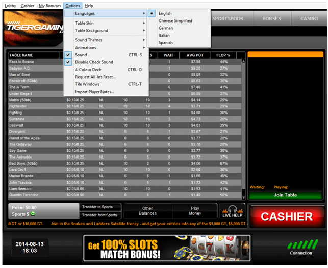 Tigergaming Poker Review - VIP-Grinders.com